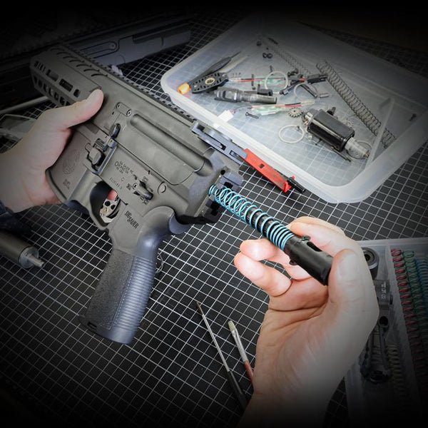 Prometheus AEG Spring MS100 Gold Airsoft - Trigger Airsoft