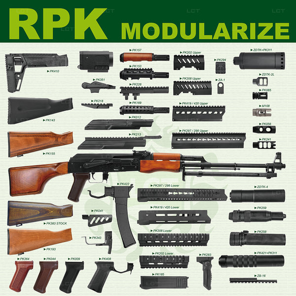 LCT RPK Airsoft Gun - High-Performance & Durable - Trigger Airsoft