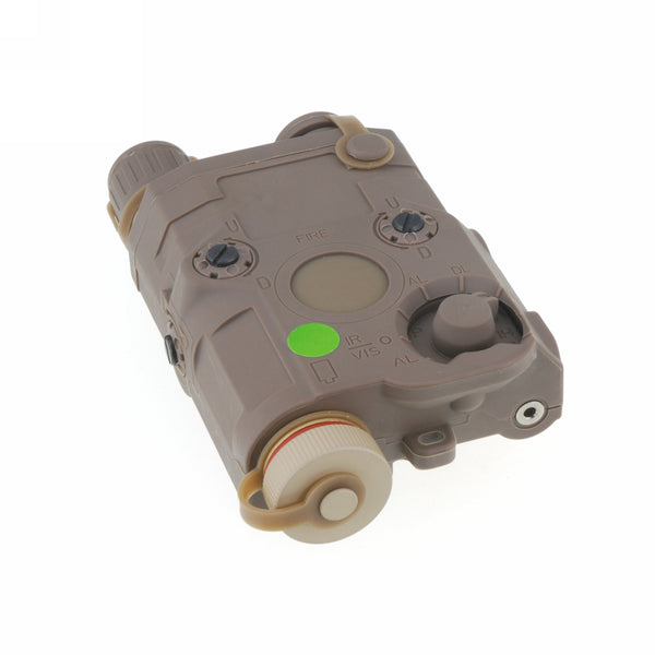 AN-PEQ-15 LED White Light w/Green Laser - Trigger Airsoft