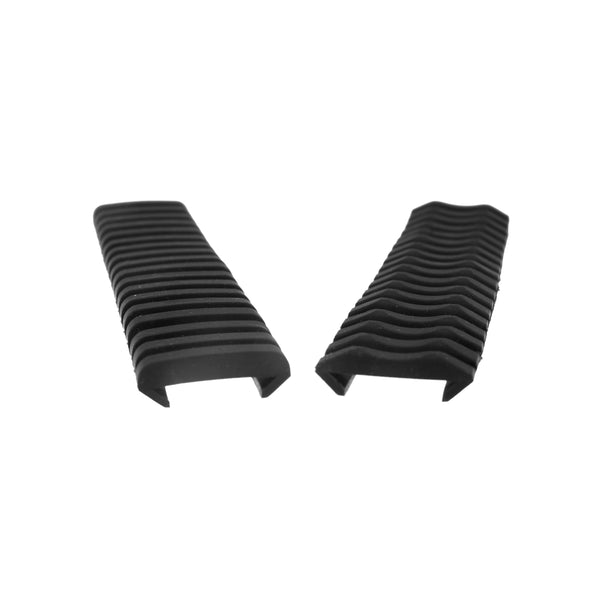 Low Profile Rubber Rail Cover - Black, Set of 4 - Trigger Airsoft