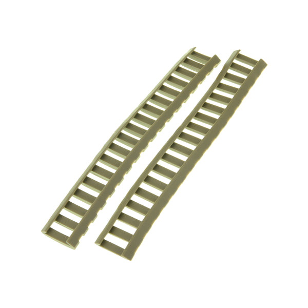 Low Profile Rubber Rail Cover - Set of 4 - Trigger Airsoft
