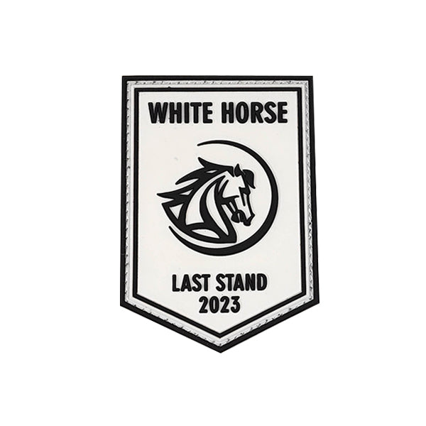 Last Stand 2023 - White Team Airsoft Patch - Trigger Airsoft