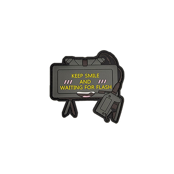 Smile Claymore PVC Patch - Airsoft Accessory - Trigger Airsoft